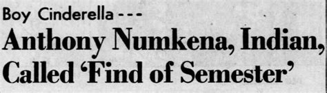 Showbiz Imagery And Forgotten History Hopi Yakama Actor Anthony Numkena