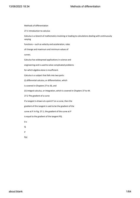 Solution Methods Of Differentiation Studypool Solution Methods Of Differentiation Studypool