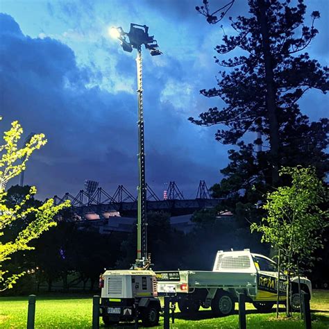 Portable Led Lighting Towers For Hire