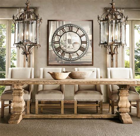 Restoration Hardware Wood Table