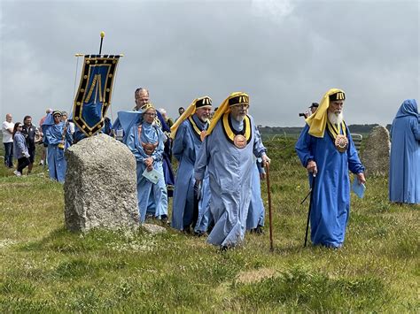 Photos From The Awen Ceremony At Zennor On 18th June 2023 Photographer James Kitto Gorsedh