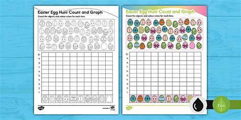 Easter Themed Count And Graph Activity
