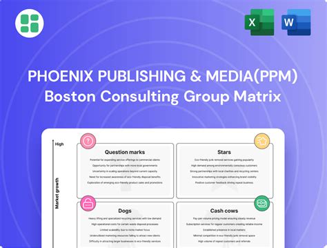 Phoenix Publishing And Mediappm Bcg Matrix Analysis Pestel