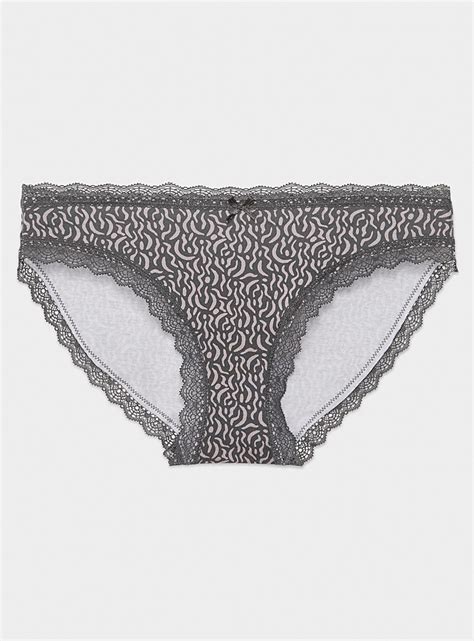 Scalloped Lace Trim Bikini Panty Miiyu Shop Bikini Panties Online