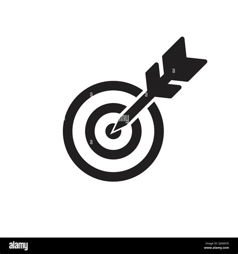 Target Concept Dart And Dartboard Icon Or Symbol Stock Vector Image And Art Alamy