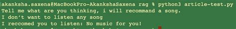 Akansha Saxena Song Recommender Building A Rag Application For