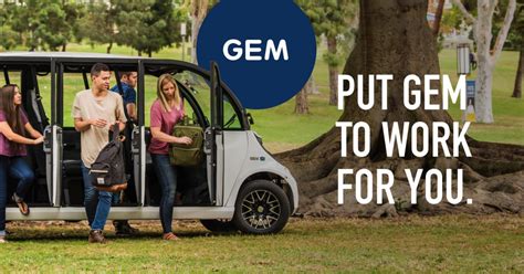 The All Electric Gem E6 Lsv Is Road Gem West Michigan