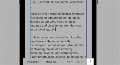 How Do I Create A Message On Mobile Aweber Knowledge Base