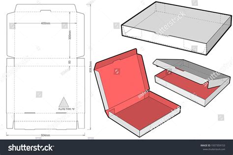 Self Assembling Folding Box Ease Assembly No Stock Vector Royalty Free