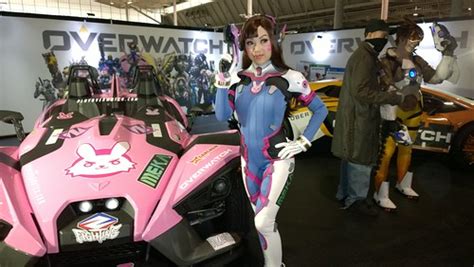 Pax East 2016 Vampy Bit Me As Dva For Overwatch Wp20160 Flickr