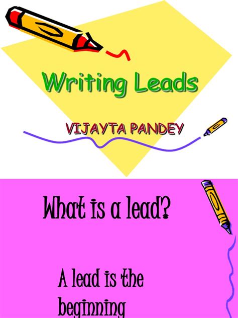 Types Of Intro Or Lead Pdf