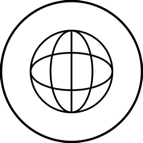 Unique Globe Vector Icon 20662406 Vector Art At Vecteezy