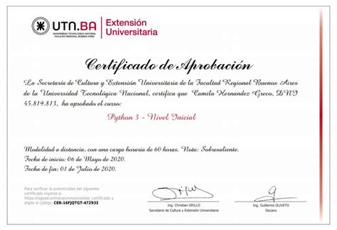 Certificación En Python Camila Sol H