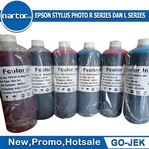 Jual Tinta Isi Ulang Epson Stylus R Series Dan L Series Printer Satu