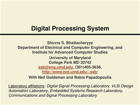 Ppt Digital Processing System Powerpoint Presentation Free Download