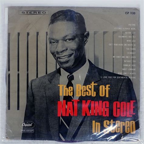 Nat King Cole Best Of In Stereo Capitol Csp1130 Japan Vinyl Lp Ebay