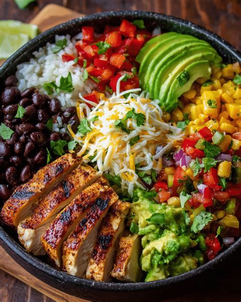 Grilled Chicken Burrito Bowl 1 Surprising Healthy Power Meal