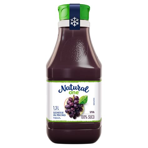 Suco Misto De Uva Pera E Maçã Natural One Refrigerado 13l Super Koch