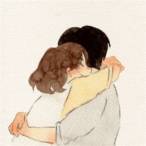 Ilustración Del Amor Ilustración De Pareja Ilustraciones Artísticas