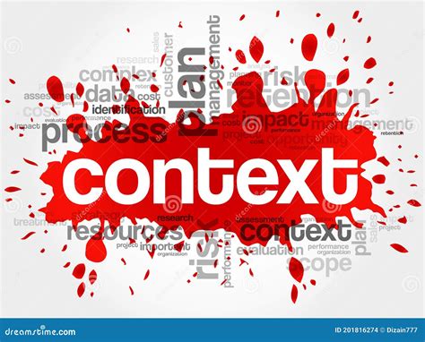 Context Word Cloud Stock Illustration Illustration Of Knowledge 201816274