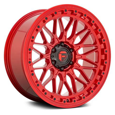 Fuel® D758 Trigger Wheels Candy Red Rims