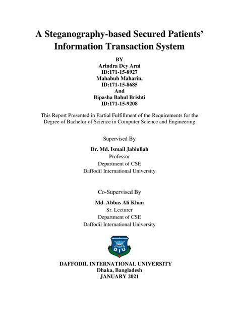 pdf a steganography based secured patients information transaction