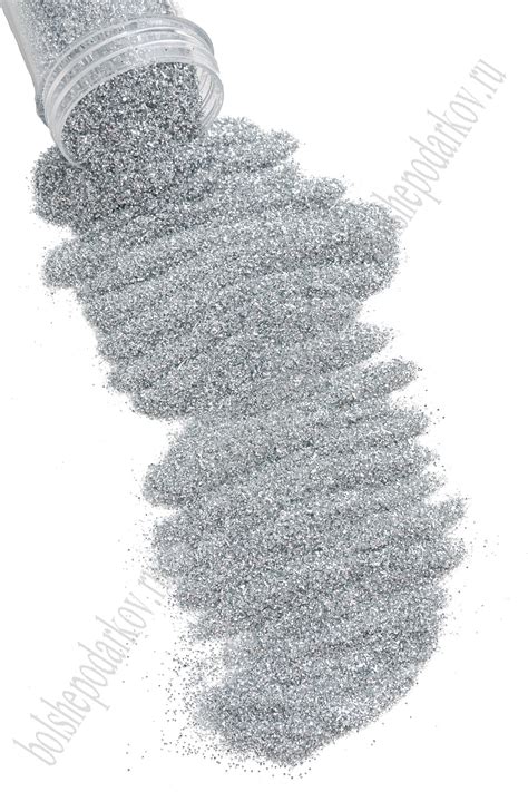 Глиттер декоративный 500 гр (SF-5750) серебро №241 В Интернет-Магазине ...
