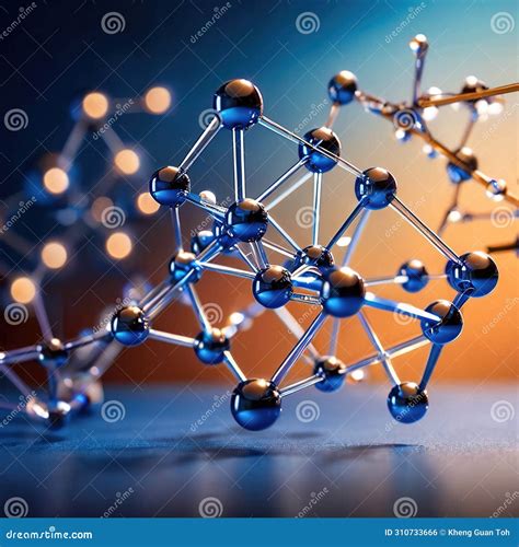 Model Of Molecular Structure Chemistry Representation Of Molecule