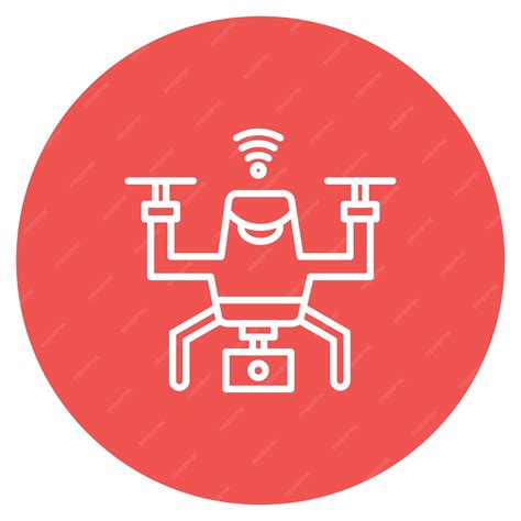 Premium Vector Drone Vector Illustration