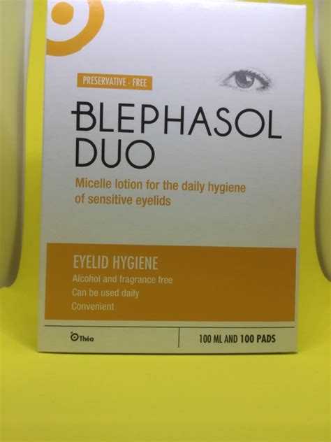 Value Pack Blephasol Duo Eyelid Hygiene 100ml Lotion 100 Pads Bundle
