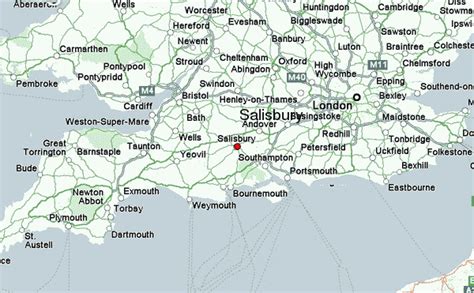 Salisbury Map Travelsfinderscom