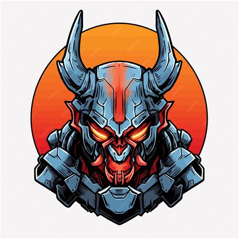 Premium Vector War Robot Illustration