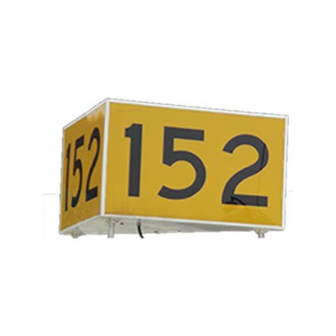 76 Led Triangle Aircraft Stand Identification Sign Ts Airsafe