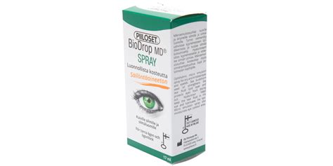 Piiloset Biodrop Md Spray 17 Ml Silmäasema