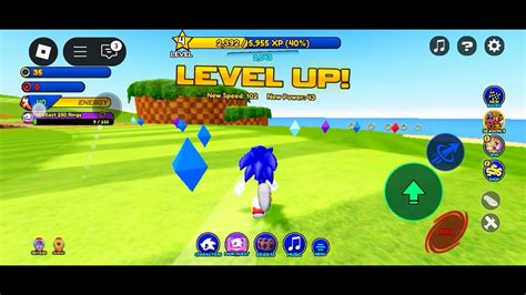 Sonic Speed Simulator On Roblox Gameplay🦔🌀🎮 Youtube