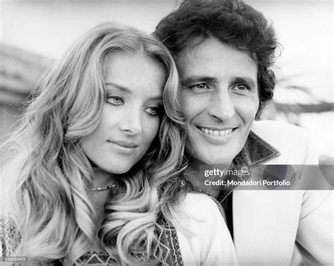 Portrait Of The German Born Italian Actress Barbara Bouchet And Her