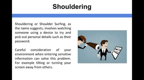 Social Engineering Shoulder Surfing Youtube