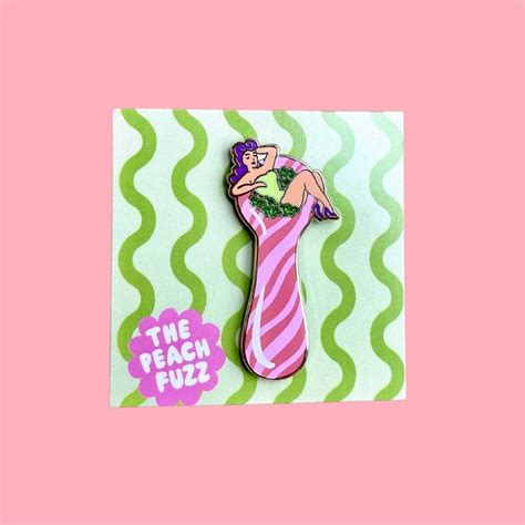 Total Smoke Show Enamel Pin Devine