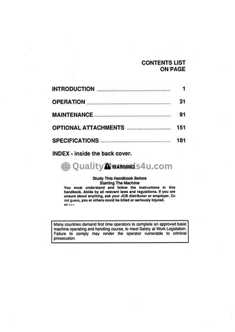 High Quality Jcb Manuals Instant Downloadable Pdf