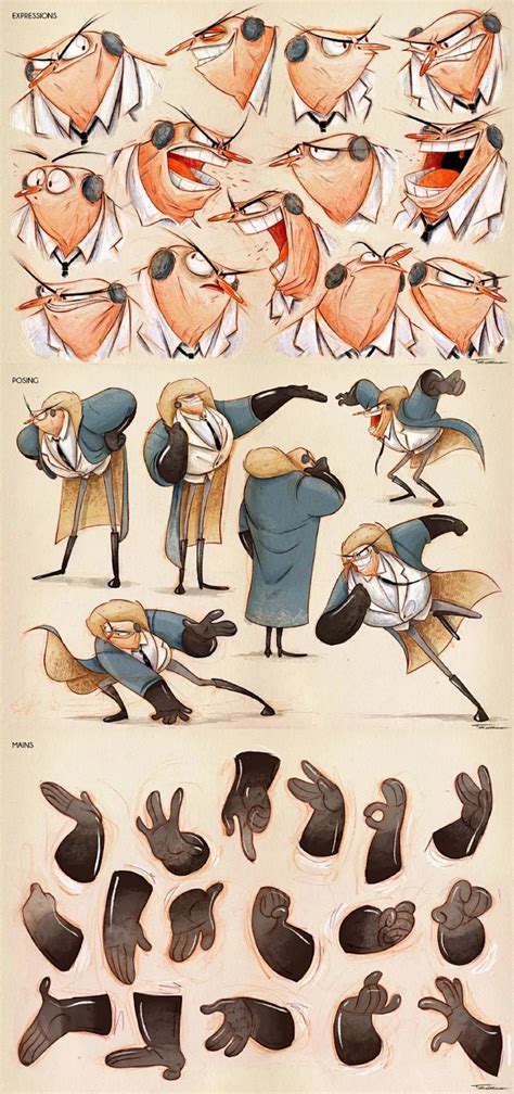 【绘画素材】真 迪士尼”卡通表情合集，让你笔下的人物拥有 灵魂”~ 花瓣网