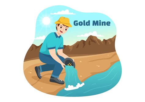 Cartoon Gold Mine