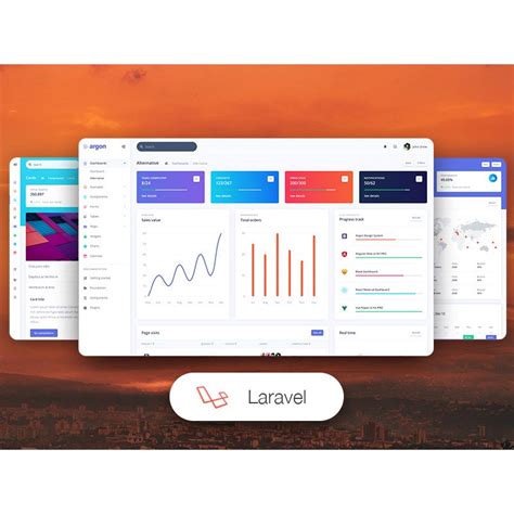argon dashboard pro laravel laravel bootstrap admin panel theme by