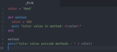 Bạn Thực Sự Hiểu Về Các Biến Trong Ruby
