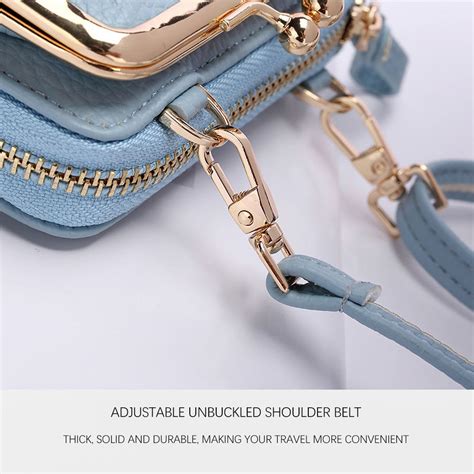 Women S Wallet Large Capacity Mobile Phone Bag Card Slot Adjustable S Nuroco Com