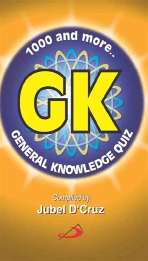 Jubel D Cruz English 1000 And More General Knowledge Quiz Book Paperback At Rs 120 Piece In Mumbai