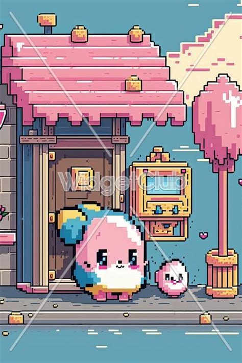 Pixel Art Kawaii Cute Fond Decran Pixel Art Dessin Pixel Pixel Art