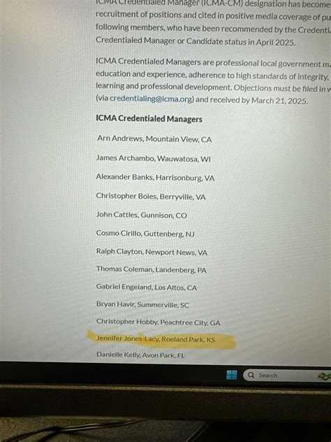 Guess Who Just Got Their Icma Credentialed Manager Certification…me As