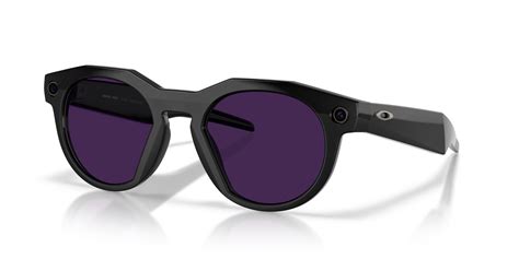 Oakley Meta Hstn Transitions Amethyst Lenses Black Frame Sunglasses