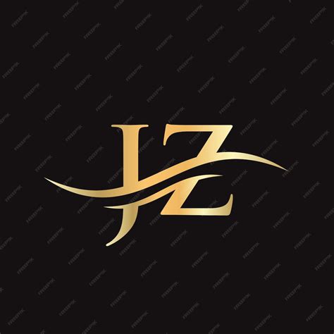 Premium Vector Jz Logo Design Vector Swoosh Letter Jz Logo Design