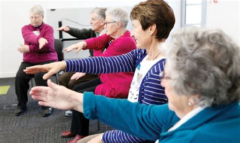 Falls Prevention Exercise Class For Seniors Strathmore Park Community